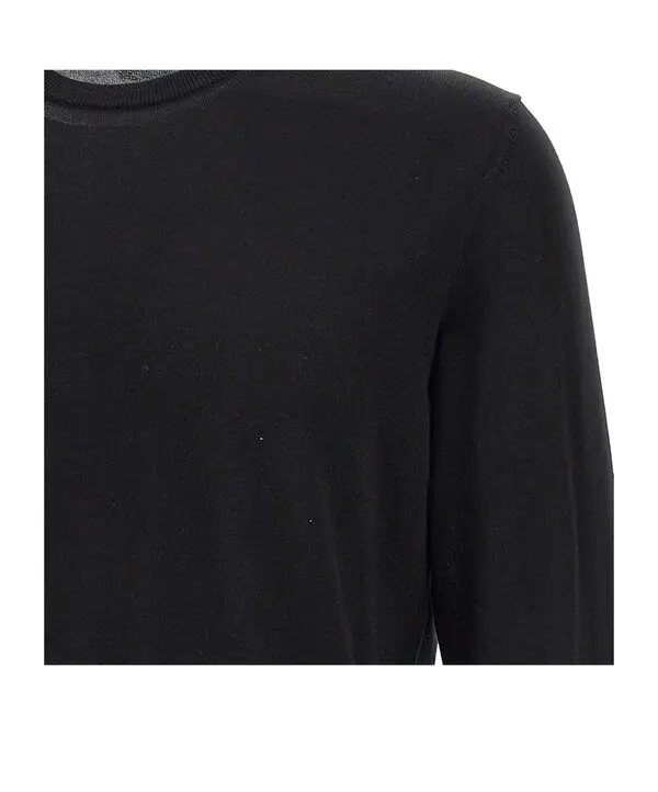 KANGRA Crew Neck Sweater - Black