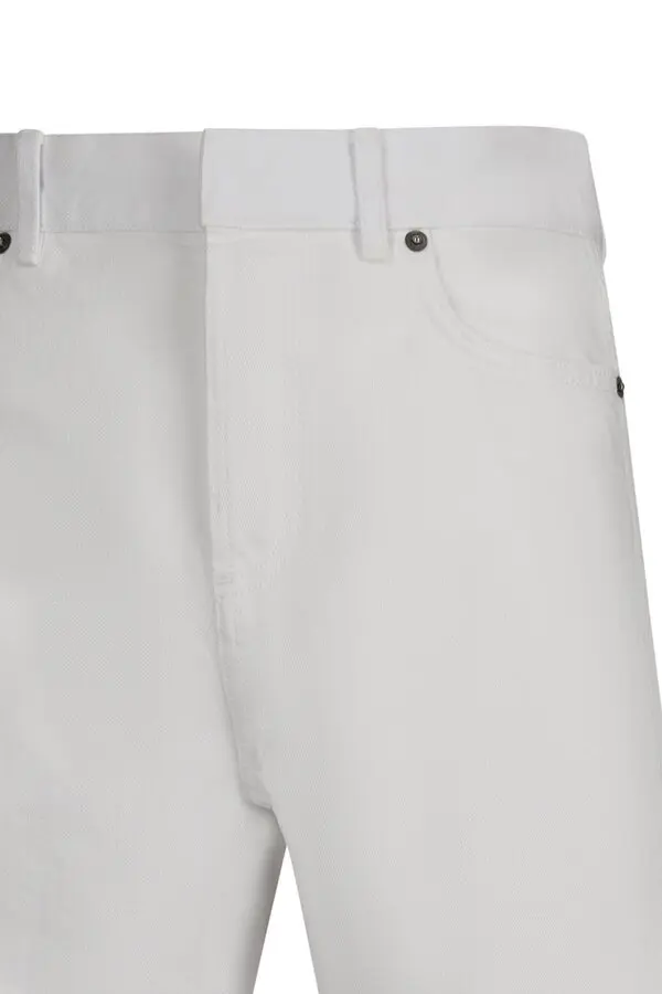 Dior Christian Button Detailed Straight Leg Trousers