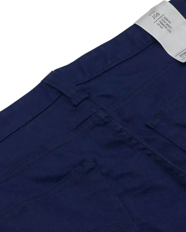 Emporio Armani Slim Fit Zip Fly Jeans - Blue