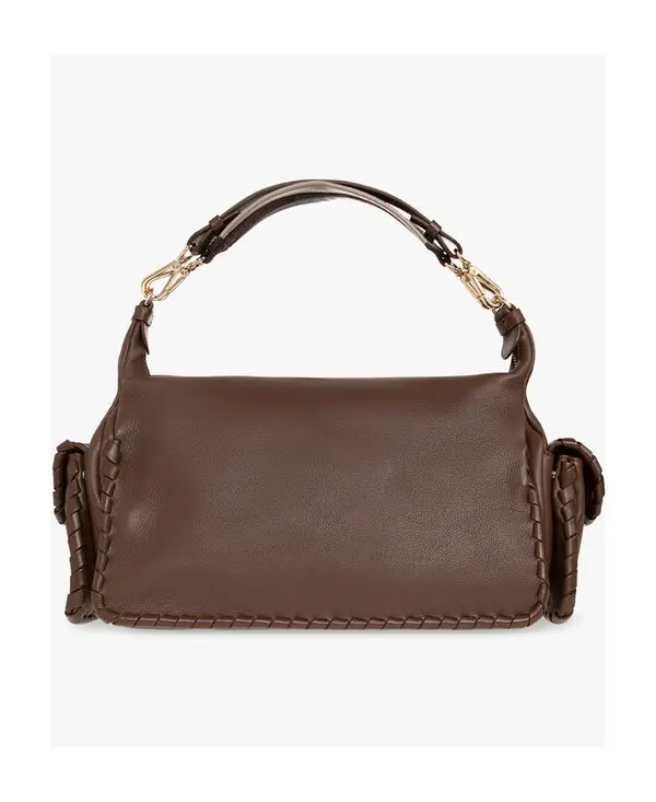 Chloé Nahir Zipped Shoulder Bag - Brown
