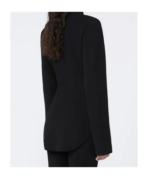 Sportmax Baffo Long-sleeved Knitted Shirt