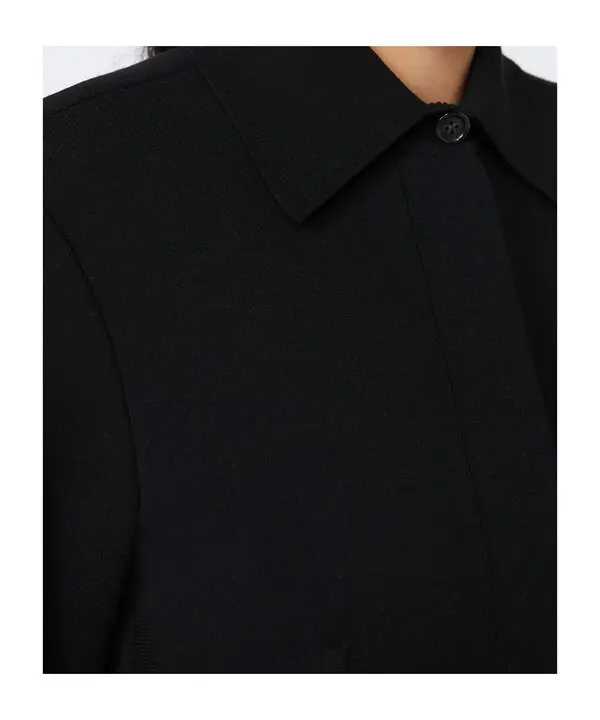 Sportmax Baffo Long-sleeved Knitted Shirt