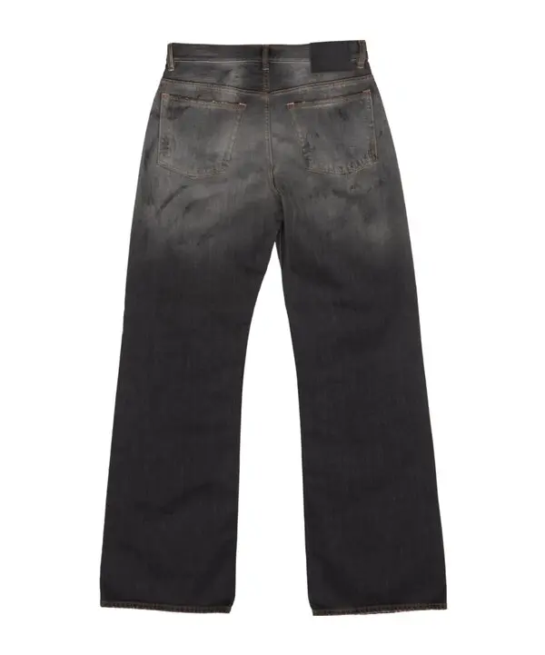 Acne Studios Loose-fit Distressed Wide-leg Jeans