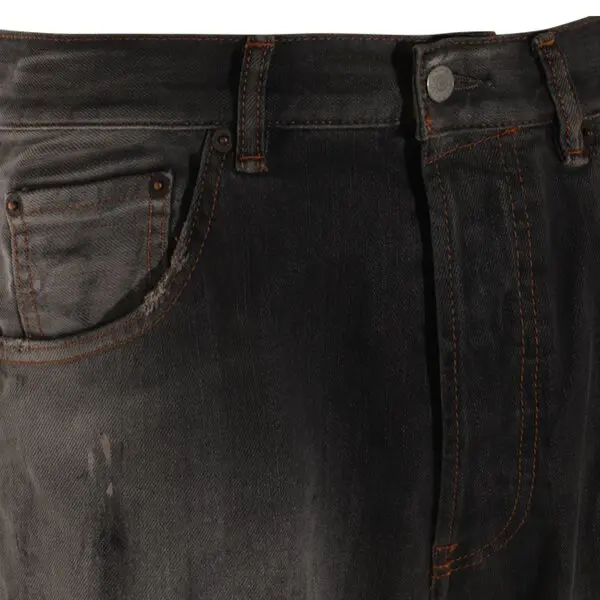 Acne Studios Loose-fit Distressed Wide-leg Jeans