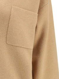 Max Mara Zibello Crewneck Long-sleeved Jumper - Beige