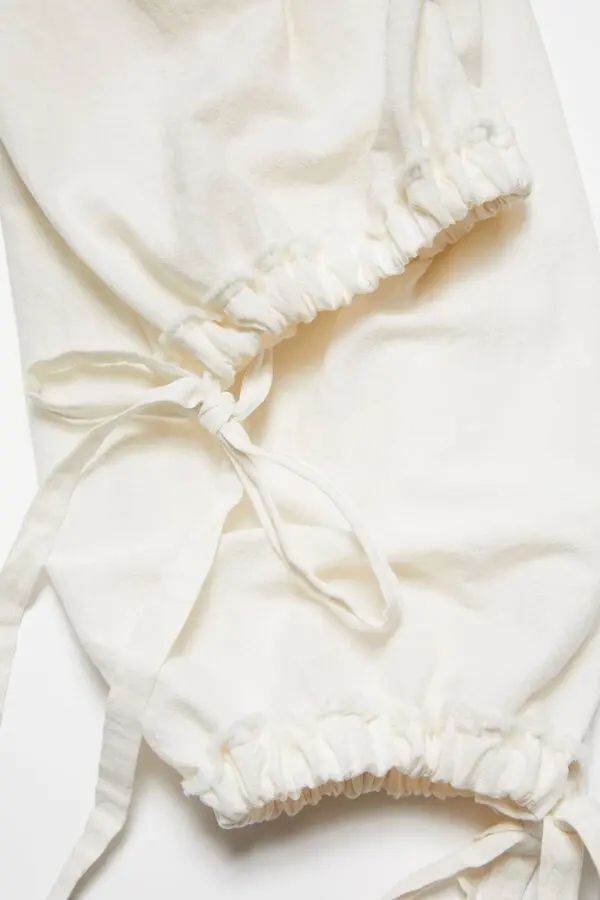 Acne Studios Drawstring Detail Palazzo Pants