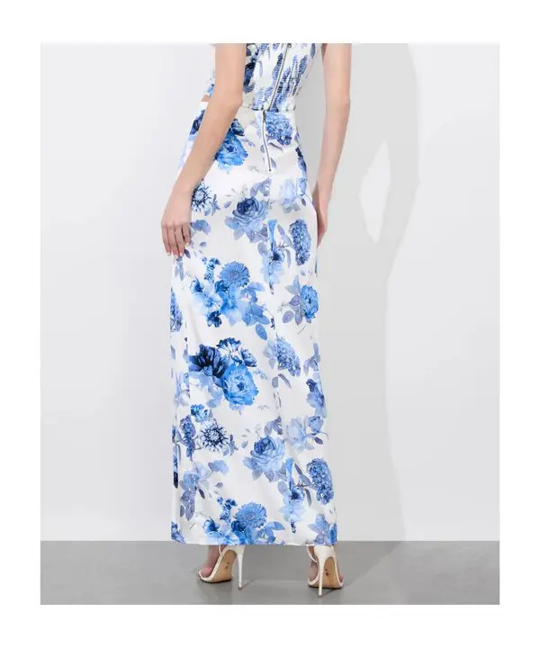 ALICEOLIVIA Alice + Olivia Stephine Maxi Skirt With Floral Print