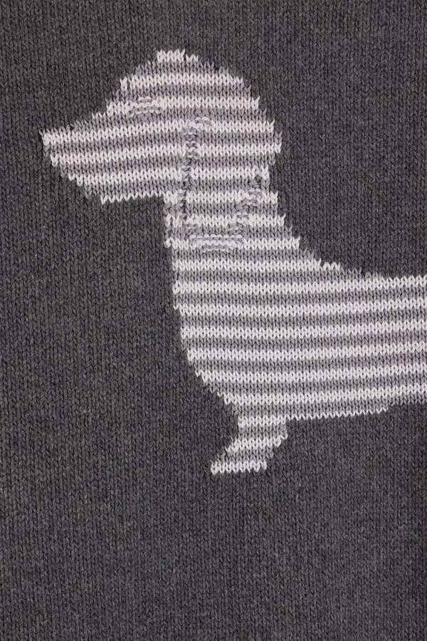 Thom Browne 4-bar Striped Knit Cardigan