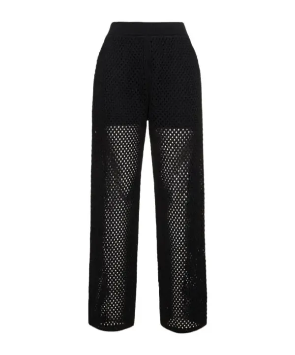 Brunello Cucinelli Knit Wide-legged Casual Pants