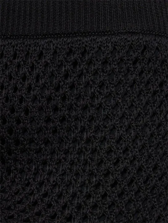 Brunello Cucinelli Knit Wide-legged Casual Pants