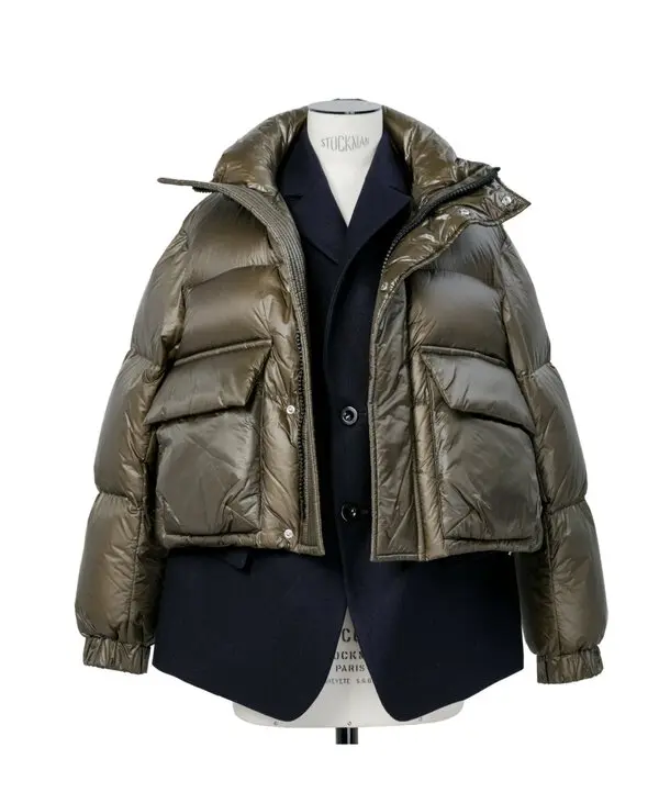 Sacai High-neck Padded Jacket