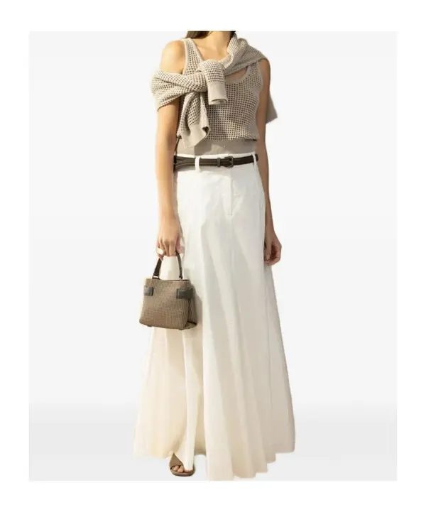 Brunello Cucinelli Sleeveless Knitted Tank Top