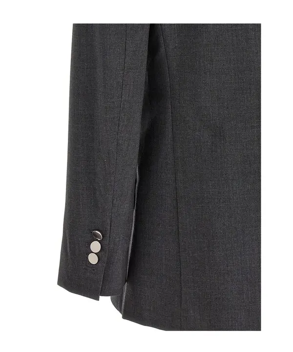 Theory Double Breasted Blazer - Black