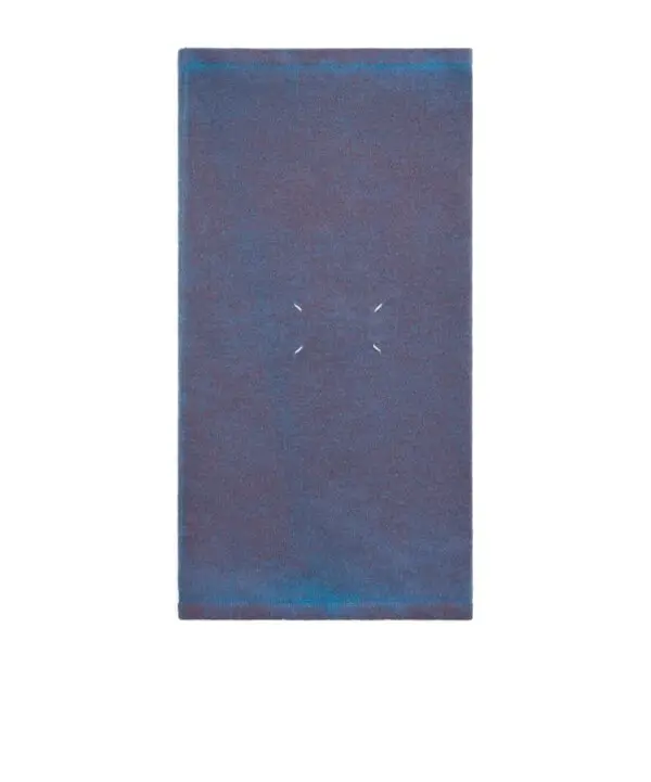 MAISON MARGIELA Virgin Wool Scarf - Blue