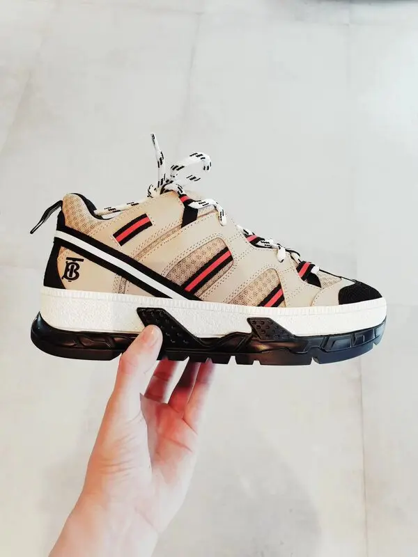 Burberry Technical Mesh Low-top Sneakers