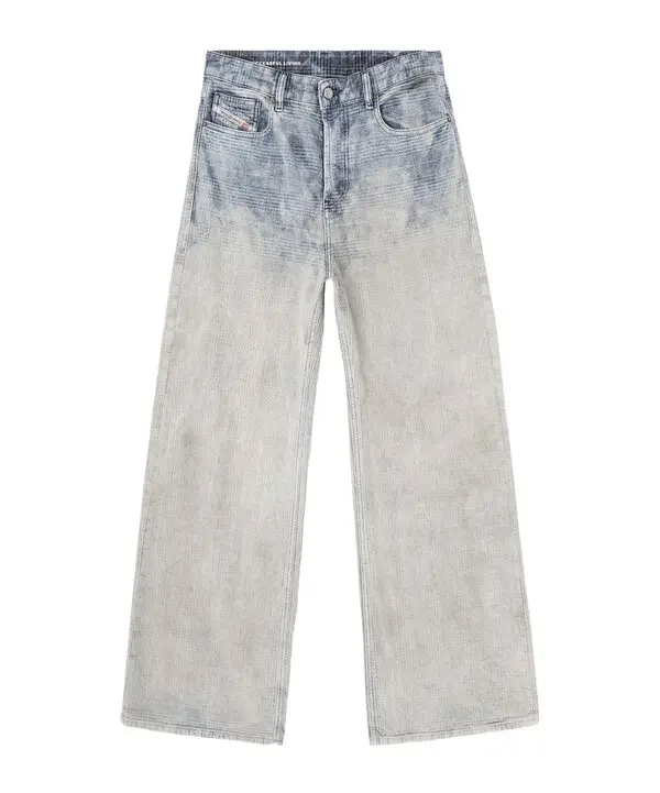DIESEL® 1996 D Sire Wide-leg Jeans - Light Blue