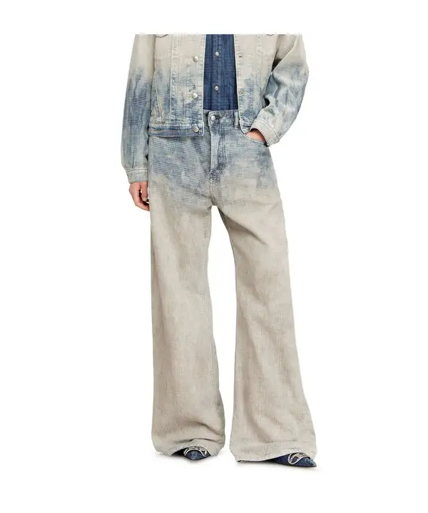 DIESEL® 1996 D Sire Wide-leg Jeans - Light Blue