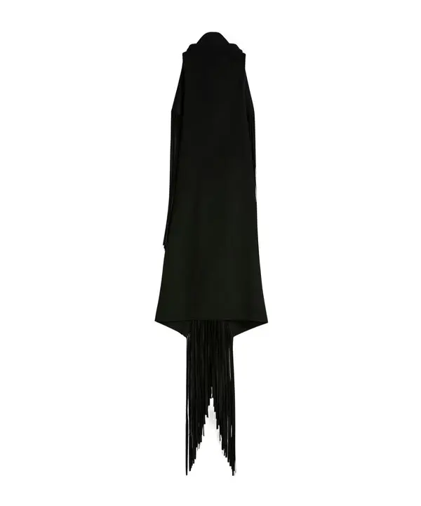 Sportmax Long Double-faced Pure Wool Dress
