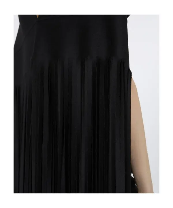 Sportmax Long Double-faced Pure Wool Dress
