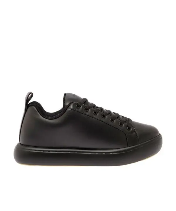 Bottega Veneta Lace-up Sneakers With Padded Design - Black