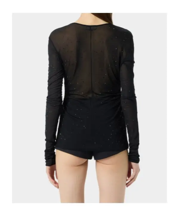 Blumarine Embellished Crewneck T-shirt