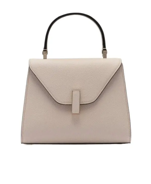 VALEXTRA Iside Foldover Mini Top Handle Bag - Nude