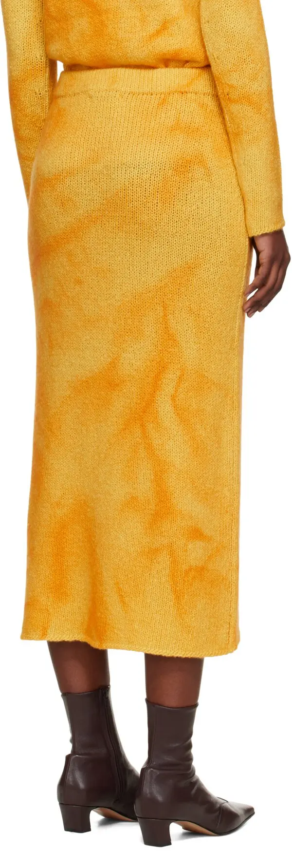 Gabriela Hearst Graphic Detail Knitted Skirt