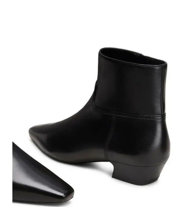 STUART WEITZMAN Stassi Zip Bootie - Black