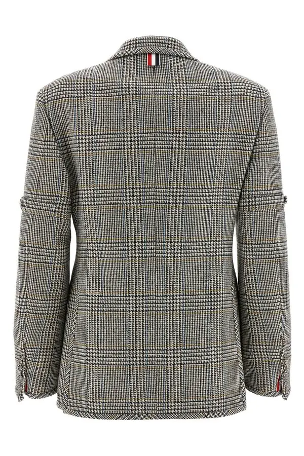 Thom Browne Checked Single-breasted Blazer