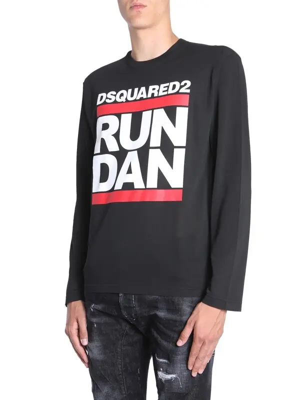 Dsquared2 Run Dan Printed T-shirt