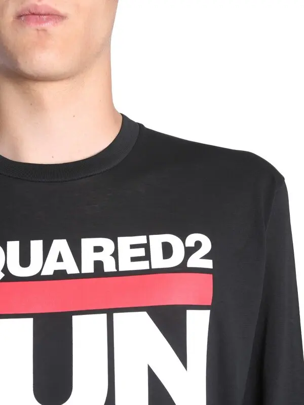 Dsquared2 Run Dan Printed T-shirt