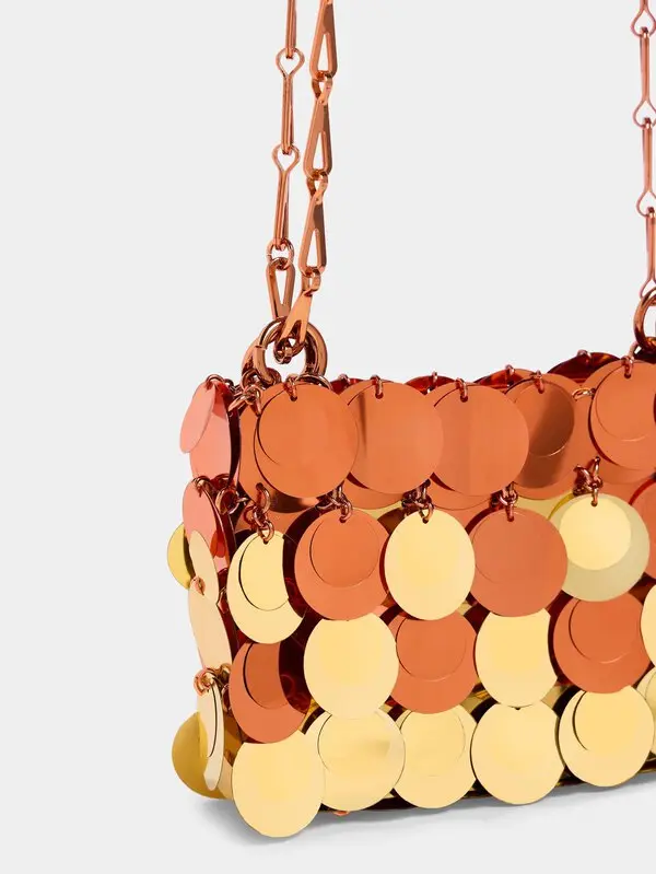 Rabanne Sun Date Sparkle Nano Bag - Brown