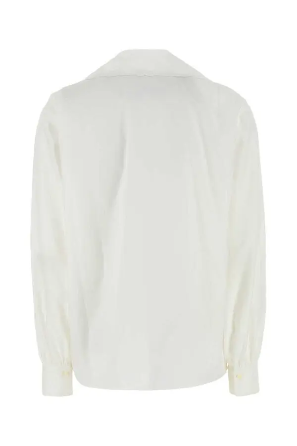 Chloé Embroidered V-neck Shirt