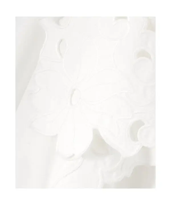 Chloé Embroidered V-neck Shirt