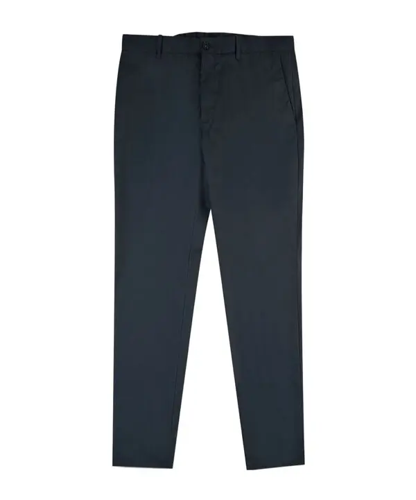 Incotex Slim Trousers With Elastic Waistband - Black