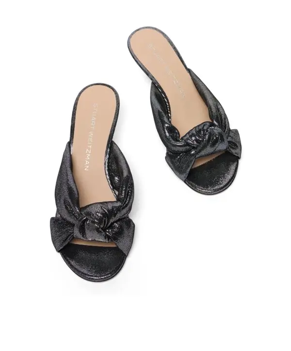 STUART WEITZMAN Soplaya Slide Sandals - Black