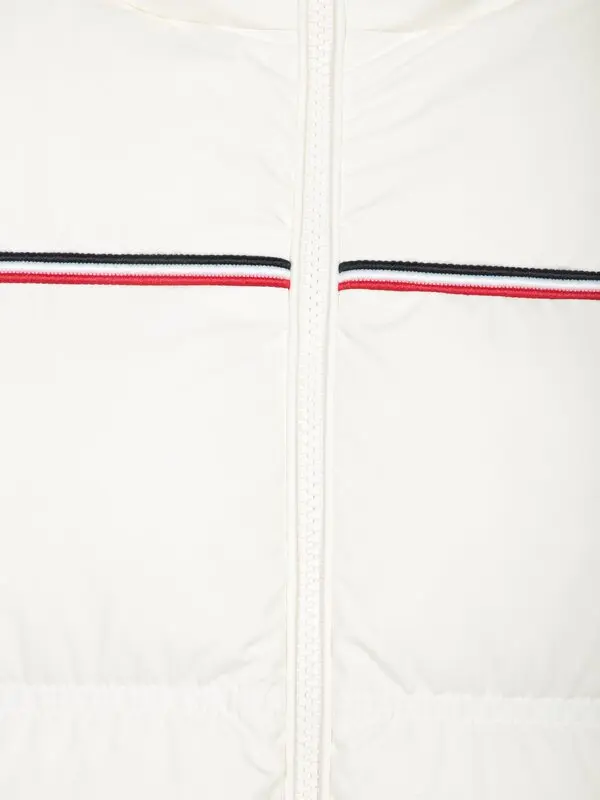 Moncler Logo Patch Zip-up Down Jacket