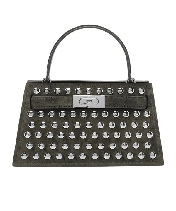 Tory Burch Stud Embellished Tote Bag - Black