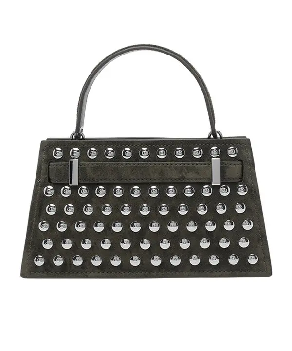 Tory Burch Stud Embellished Tote Bag - Black