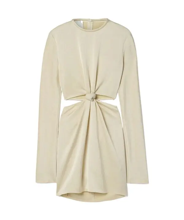 Nanushka Long-sleeved Dress - Nude