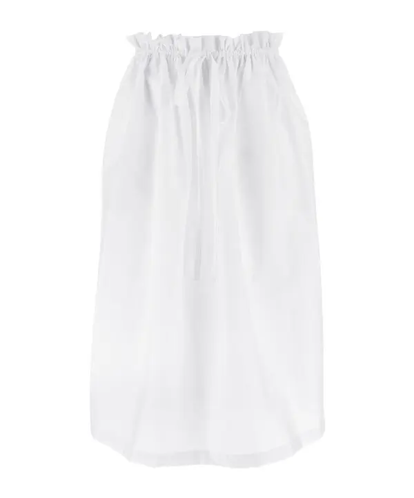 Fabiana Filippi Gathered Waist Midi Skirt