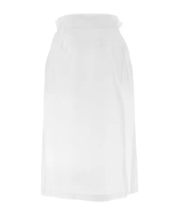 Fabiana Filippi Gathered Waist Midi Skirt