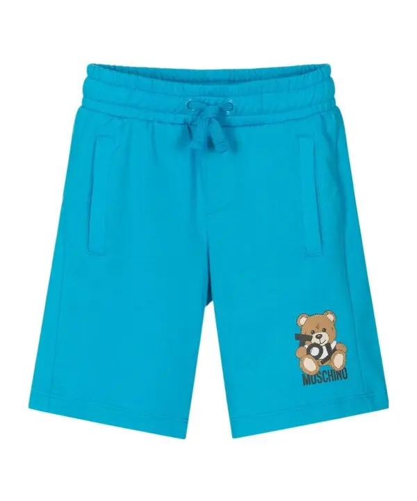 Moschino Teddy Bear Print Shorts - Blue