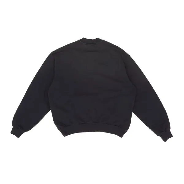 Acne Studios Logo Printed Zip-up Sweatshirt - Black