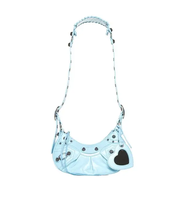 Balenciaga Le Cagole Xs Shoulder Bag - Light Blue