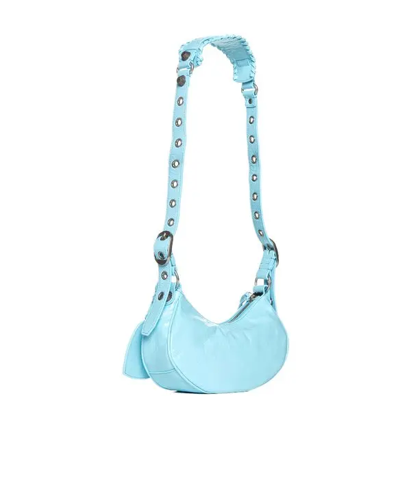 Balenciaga Le Cagole Xs Shoulder Bag - Light Blue