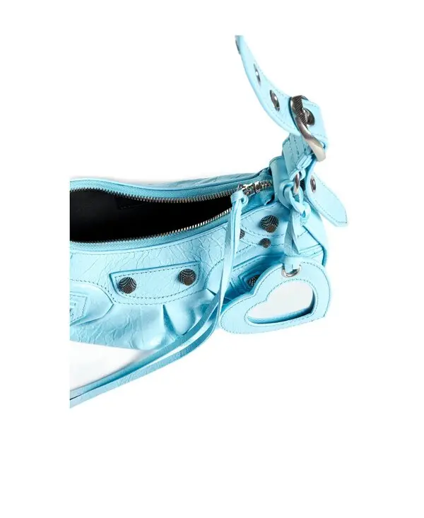 Balenciaga Le Cagole Xs Shoulder Bag - Light Blue
