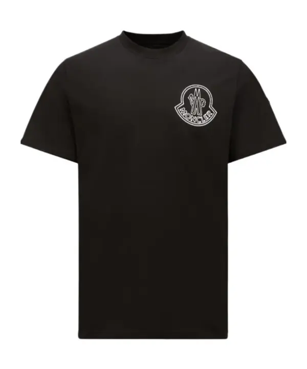 Moncler Logo Detailed Crewneck T-shirt