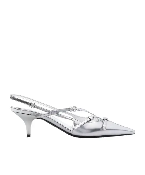 Miu Miu Leather Buckle Pumps