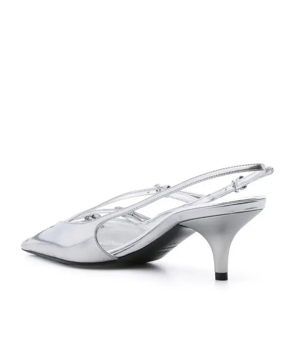 Miu Miu Leather Buckle Pumps
